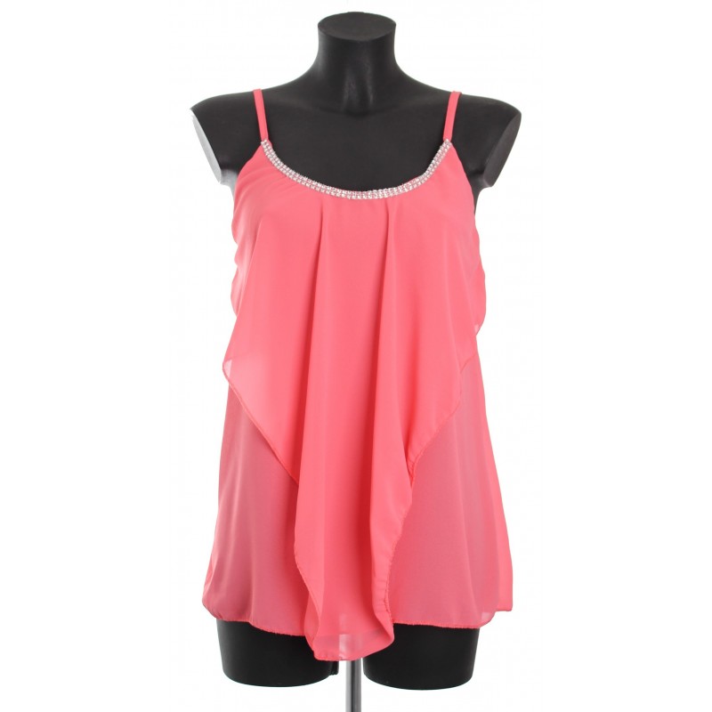 TOP STRASS A8337 - www.grossiste-pret-a-porter.com